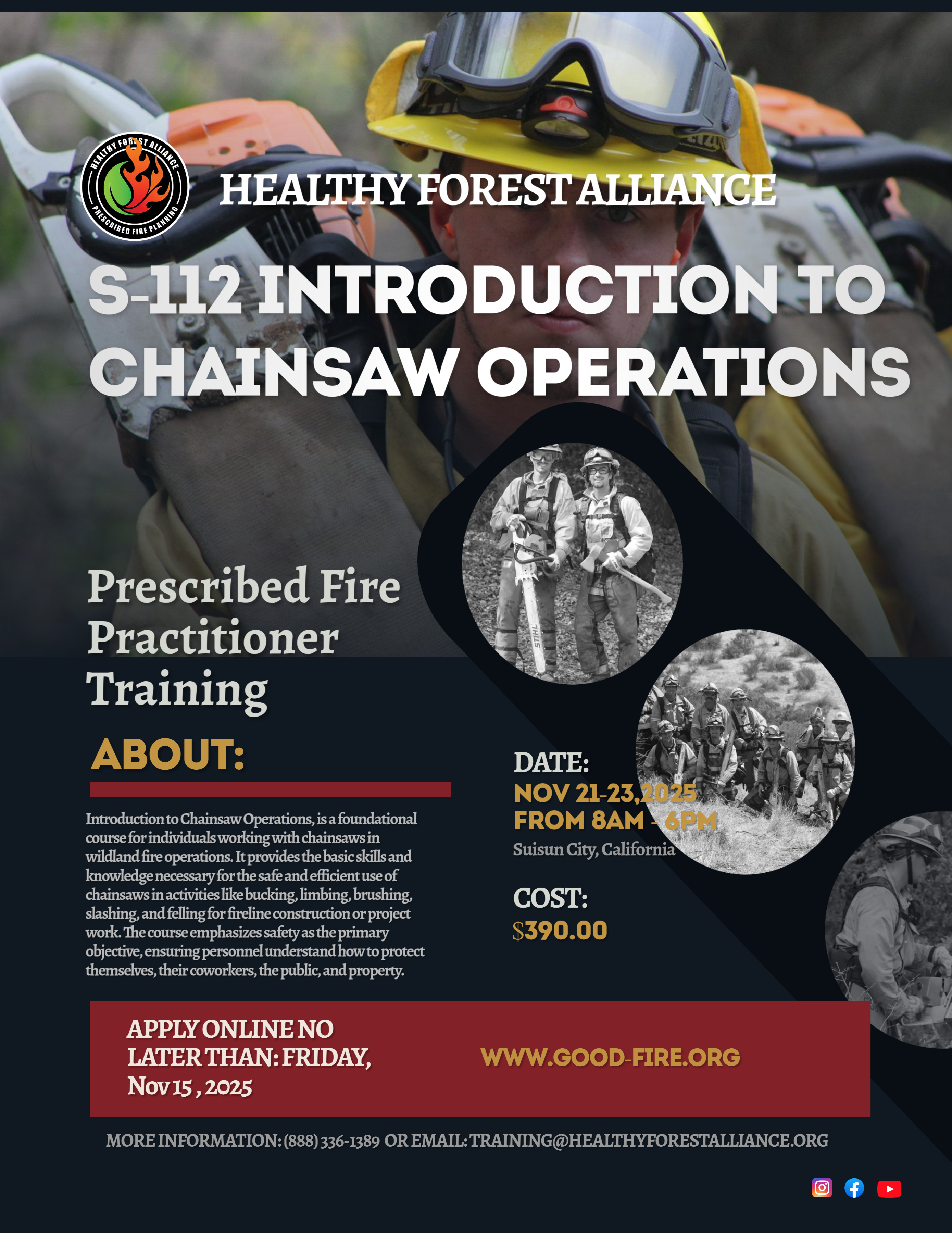 S-112 Introduction to Chainsaw Operations-Training for Practitioners ...