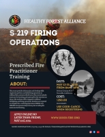 S-219 FIRING OPERATIONS - The Healthy Forest Alliance Foundation